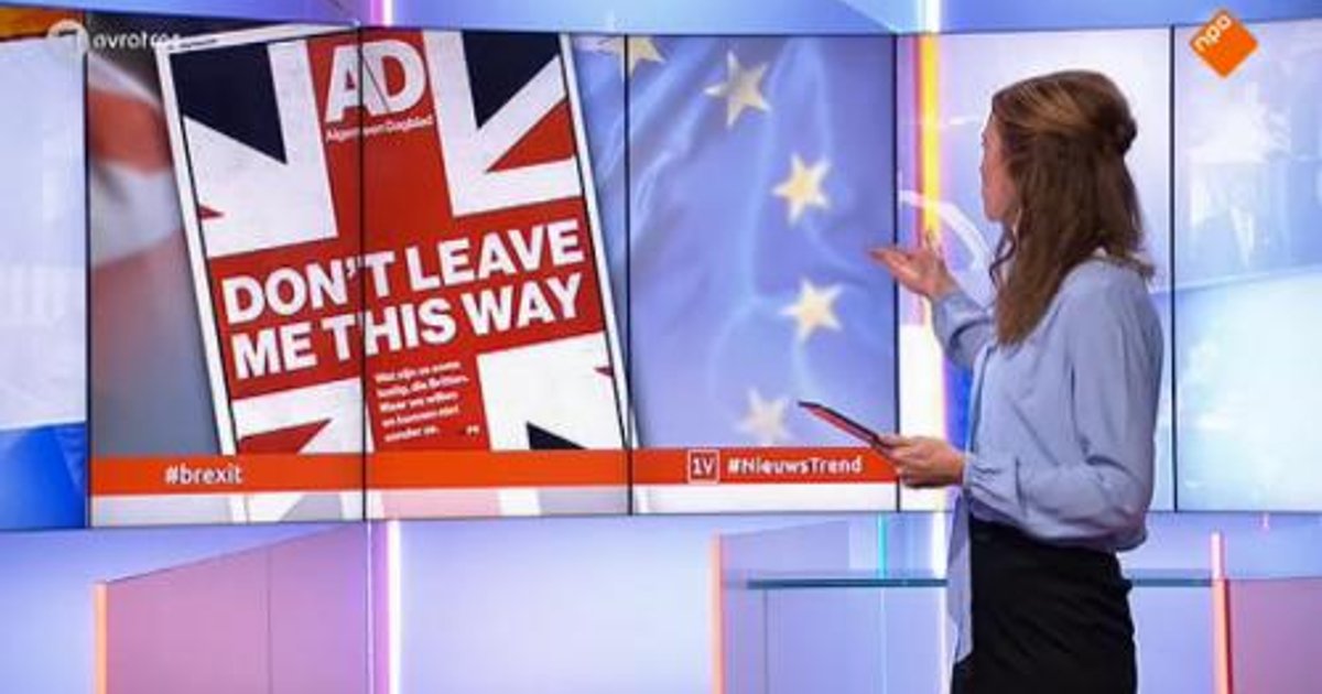 Nieuwstrend: AD neemt stelling in Brexit discussie | EenVandaag