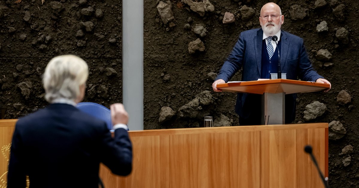 GroenLinks-PvdA-leider Frans Timmermans voor... | EenVandaag