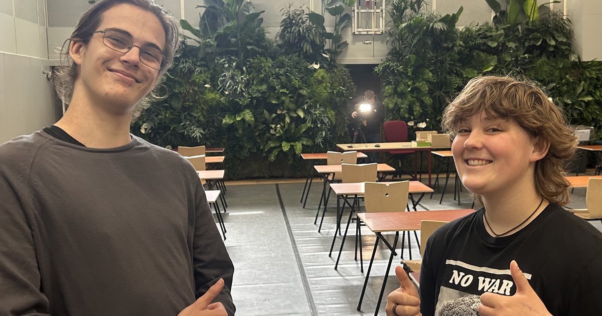 Planten in de gymzaal tegen examenstress? Op deze middelbare school ...
